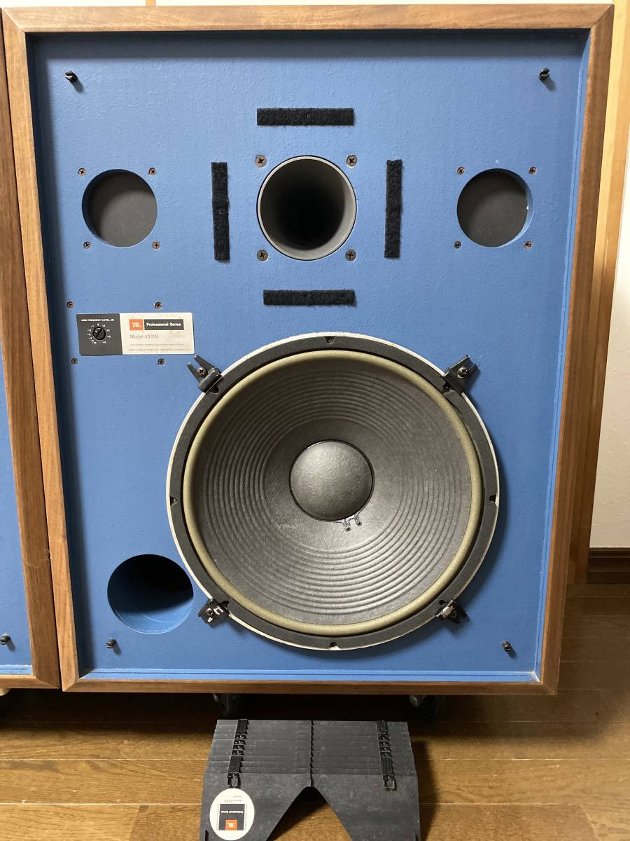 JBL Model 4331B WXstudio monitor スピーカーシステム ペア ウォルナット仕上げ(スピーカー本体)｜売買されたオークション情報、yahooの商品情報をアーカイブ ...