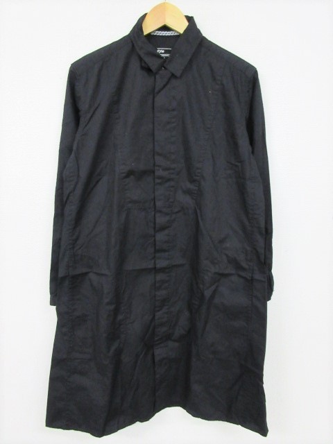 s'yte サイト 比翼 ロングシャツ ネイビー サイズM 正規品 S80/A0044(長袖シャツ)｜売買されたオークション情報、yahooの商品情報をアーカイブ公開 - オークファン ...