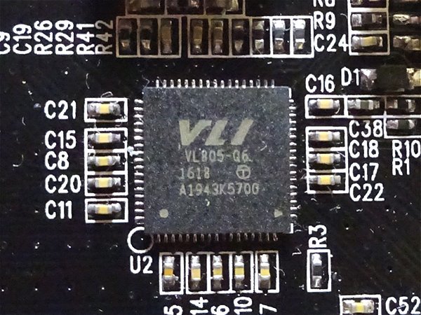 要90 USB3.0 4ポート 増設ボード V2 PCI Express x1 用 VIA Labs VLI VL805 搭載 外部電源 ...