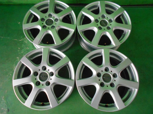 【TL49】MAK アルミホイール 4本セット!! PCD112｜5穴