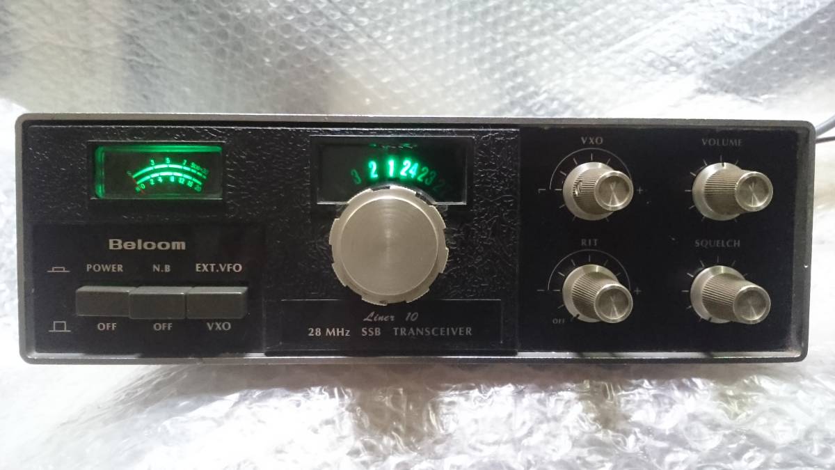 レトロ Belcom ベルコム 28MHz SSB TRANSCEIVER ”Liner 10”(固定)｜売買されたオークション情報 ...