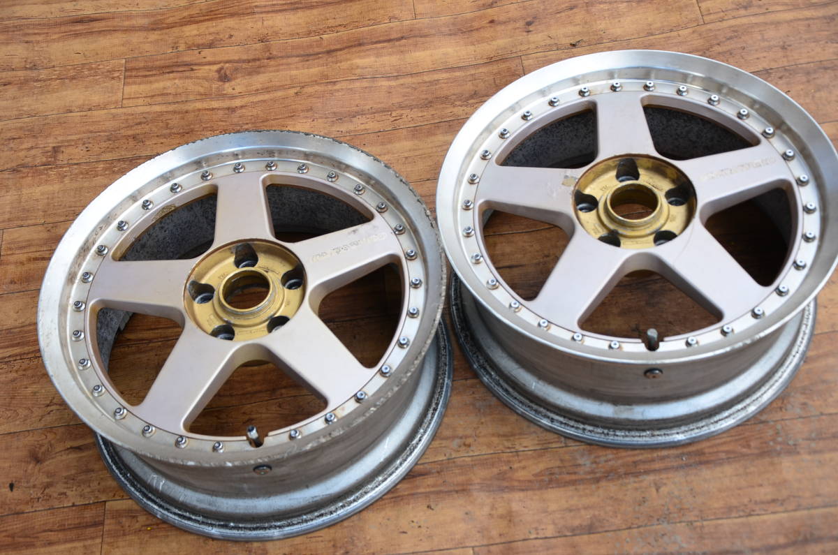 MAZDASPEED MS01 7J+30 17インチ RAYS レイズ マツダスピード 5穴 PCD114.3 2本 JDM FC3S RX ...