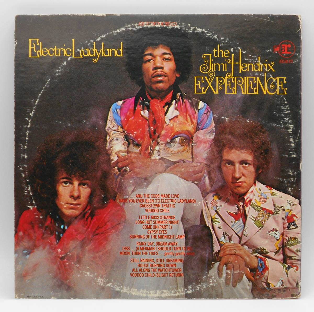 US盤 初期プレス 2LP JIMI HENDRIX EXPERIENCE/Electric Ladyland 1968年 初期W無TANラベル 名盤 BRIAN JONES ROLLING ...