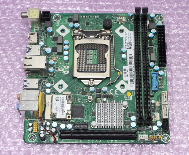 DELL Alienware X51 R2 マザーMS-7796 Intel H87/LGA1150 mini-ITX(PC/AT互換機 ...