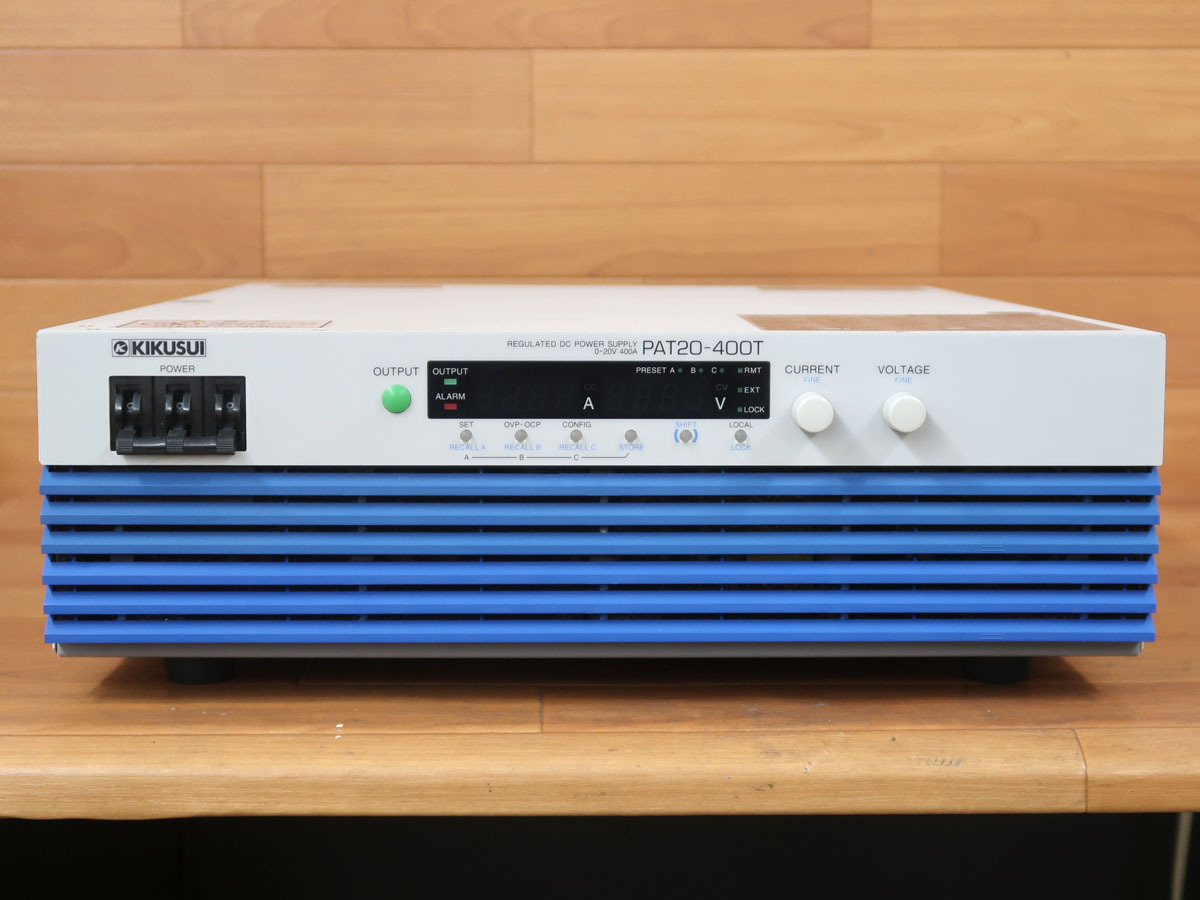 XD32239 KIKUSUI/菊水 PAT20-400T 直流安定化電源 品(その他)｜売買されたオークション情報、yahooの商品情報を ...