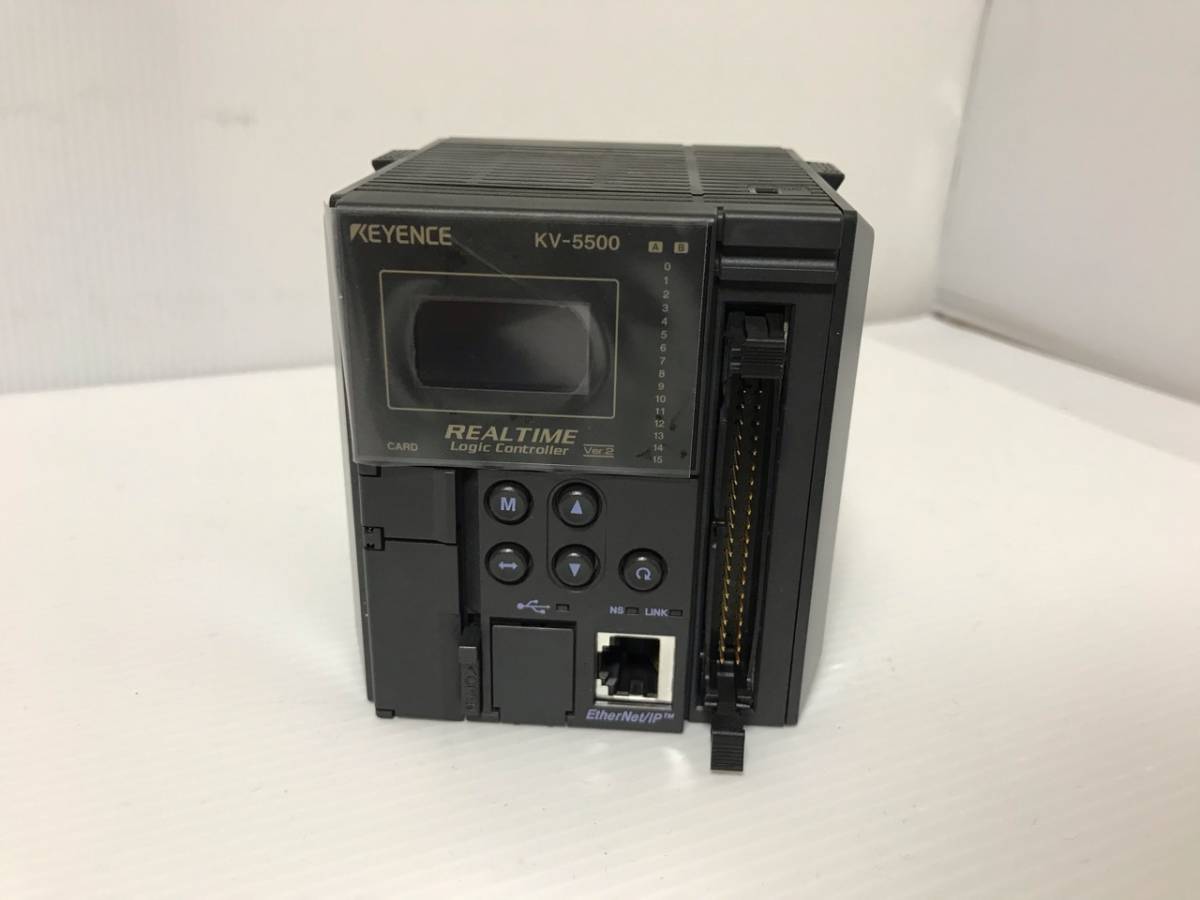 キーエンス KEYENCE KV-5500 Ver.2 CPUユニット PLC 検索 KV-5000 KV-3000 KV-7500 ①(その ...