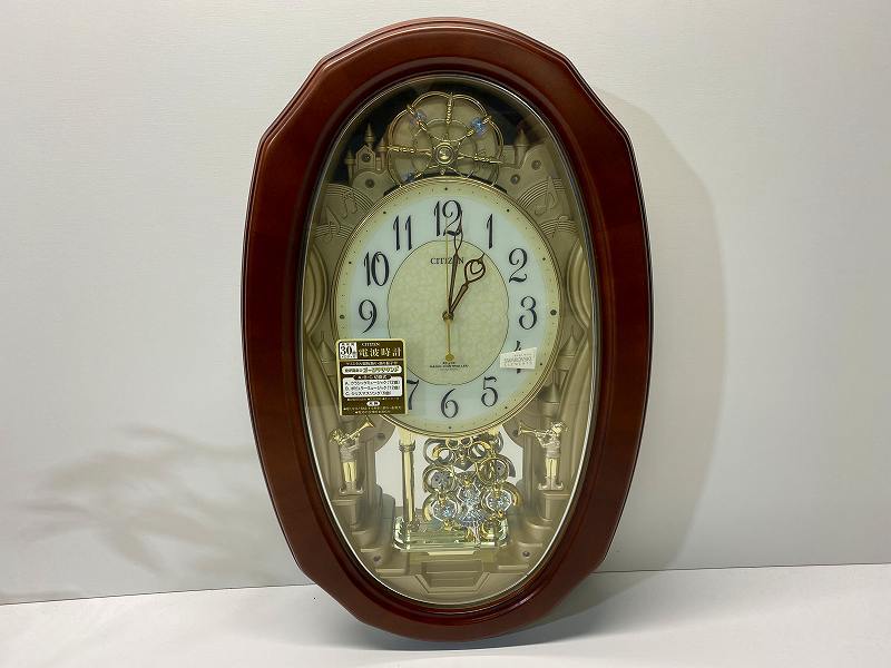 GK03 シチズン CITIZEN 壁掛け 電波時計 パルミューズM486 4MN486-006 茶色半艶仕上 ギフト用品専門店の在庫品 標準価格27 000円(アナログ)｜売買された ...