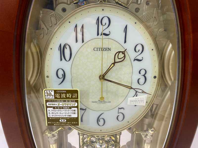 GK03 シチズン CITIZEN 壁掛け 電波時計 パルミューズM486 4MN486-006 茶色半艶仕上 ギフト用品専門店の在庫品 標準価格27 000円(アナログ)｜売買された ...