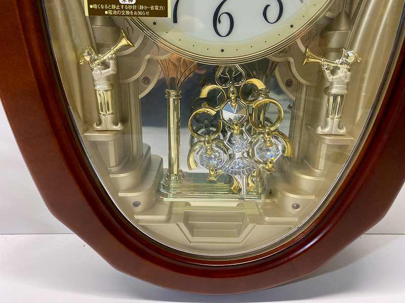 GK03 シチズン CITIZEN 壁掛け 電波時計 パルミューズM486 4MN486-006 茶色半艶仕上 ギフト用品専門店の在庫品 標準価格27 000円(アナログ)｜売買された ...