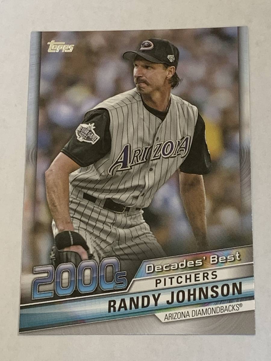 RANDY JOHNSON 2020 TOPPS DECADES BEST #DB-72 DIAMONDBACKS(Topps)｜売買された ...