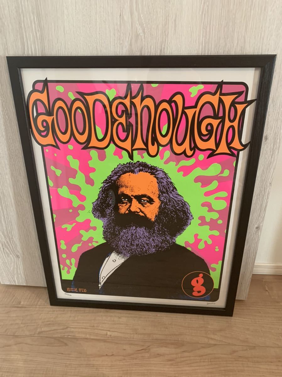 Frank Kozik x goodenough シルクスクリーン GOODENOUGH グッドイナフ AFFA ポスター KAWS banksy(シルクスクリーン)｜売買されたオークション ...