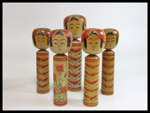 白蓮 伝統こけし 鈴木征一 奥山喜代治 肘折系 5点 n969(こけし)｜売買されたオークション情報、yahooの商品情報をアーカイブ公開 ...