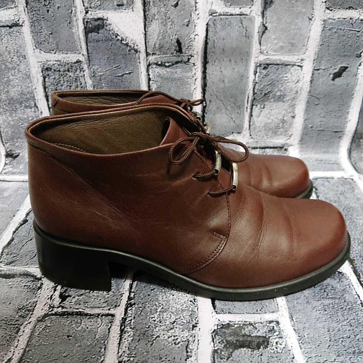 ALKA VABENE 36 23cm 本革 レザー シューズ ブラウン アルカ レディース 婦人靴 靴 くつ X084(23.0cm)｜売買されたオークション情報、yahooの商品情報を ...