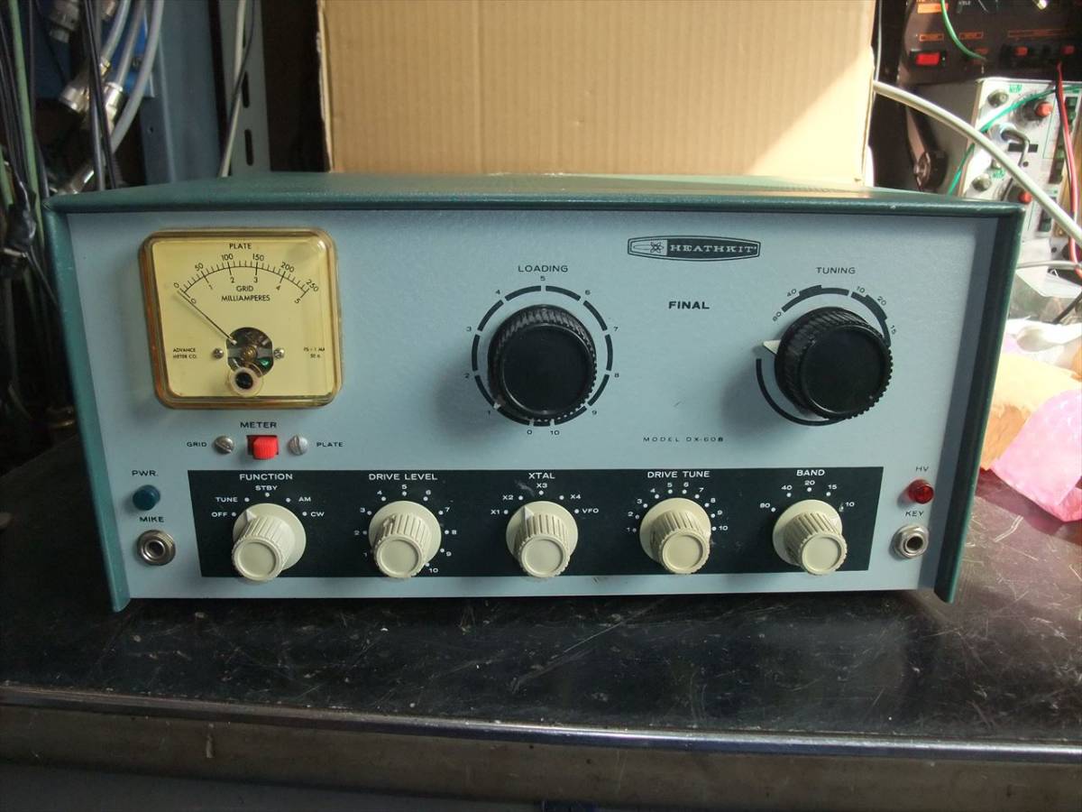 ヒースキット DX-60B 送信機 動作未確認 ジャンク(アマチュア無線)｜売買されたオークション情報、yahooの商品情報をアーカイブ公開 ...