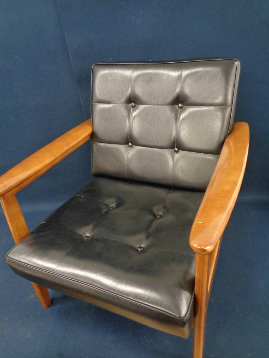 E02-0304 カリモク オールド Kチェア レトロ 1960年代 1980年代 一人掛け(カリモク家具)｜売買されたオークション情報、yahooの商品情報をアーカイブ公開 - オークファン ...
