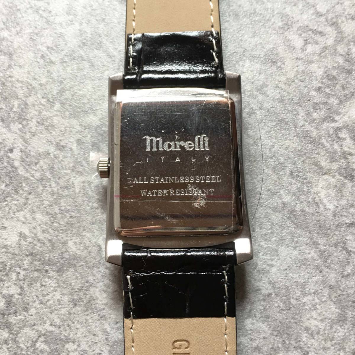 保管品 イタリア Marelli マレリー メンズ腕時計 可動品 NO.S265(アナログ（クォーツ式）)｜売買されたオークション情報 ...