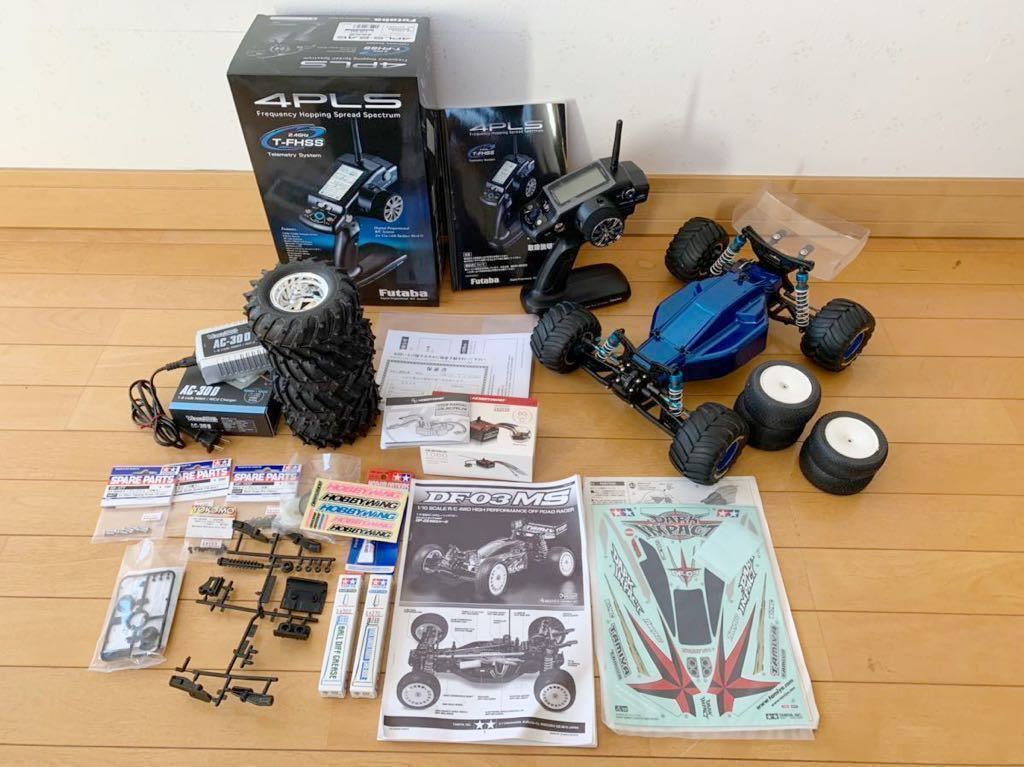 タミヤ DF-03 MS ダークインパクト 4PLS送受信機 フルセット(田宮模型)｜売買されたオークション情報、yahooの商品情報を ...