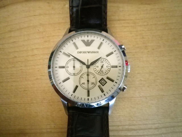 アルマーニ EMPORIO ARMANI 腕時計 クロノグラフ AR-2433 電池 格安処分(アルマーニ)｜売買されたオークション情報 ...