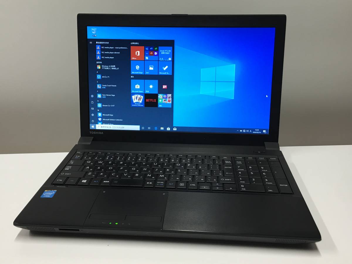 A15887 TOSHIBA dynabook B453/J PB453JNBPR5JA71 ノートパソコン 搭載Intel Celeron ...