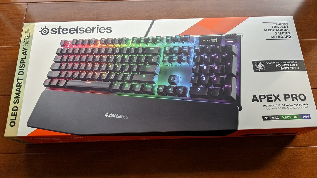SteelSeries 英語配列 ゲーミング キーボード Apex Pro US スティールシリーズ アペックス プロ(USBキーボード)｜売買されたオークション情報、yahooの商品情報を ...