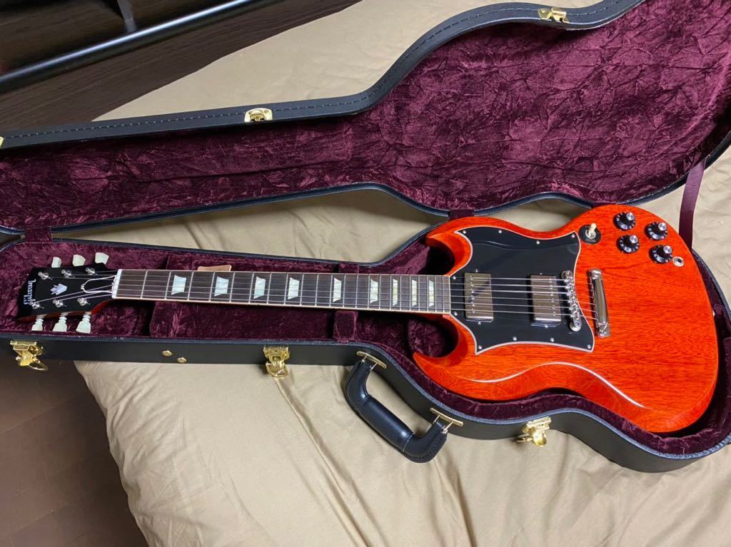 Gibson Custom Shop SG Standard Cherry Large Pickguard(SG)｜売買されたオークション情報 ...