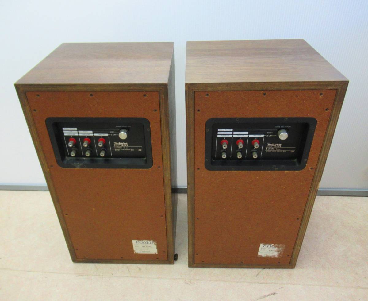 Technics/テクニクス/SB-400 ⑤/3WAY/ペアスピーカー(テクニクス)｜売買されたオークション情報、yahooの商品情報を ...