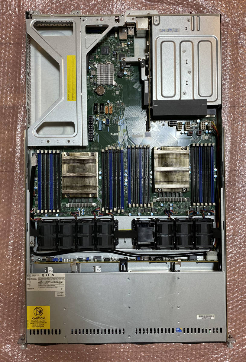 SuperMicro CSE-819 X10DRU-i+ ベアボーン 1U GPUサーバ 最適(ケース)｜売買されたオークション情報 ...