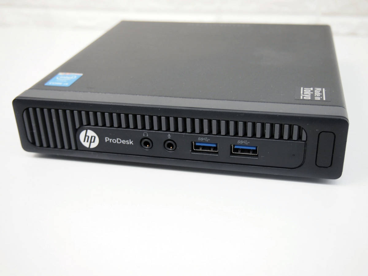 超省スペース型 HP ProDesk 400 G1 DM Core i5 4590T 2.0GHz / 4GB / 500GB ...