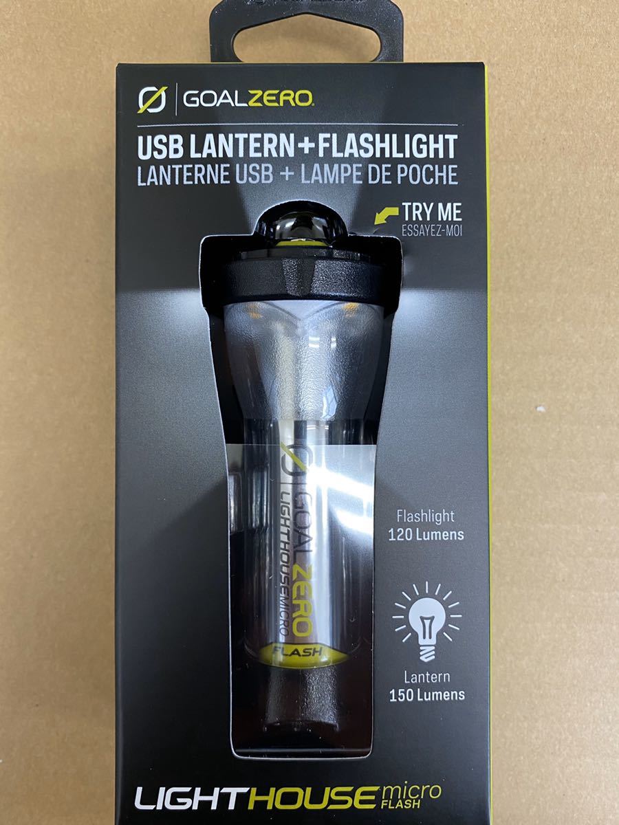 Goal Zero ゴールゼロ ライトハウスマイクロフラッシュ Lighthouse Micro Flash(ハンディライト、懐中電灯)｜売買されたオークション情報、yahooの商品情報を ...