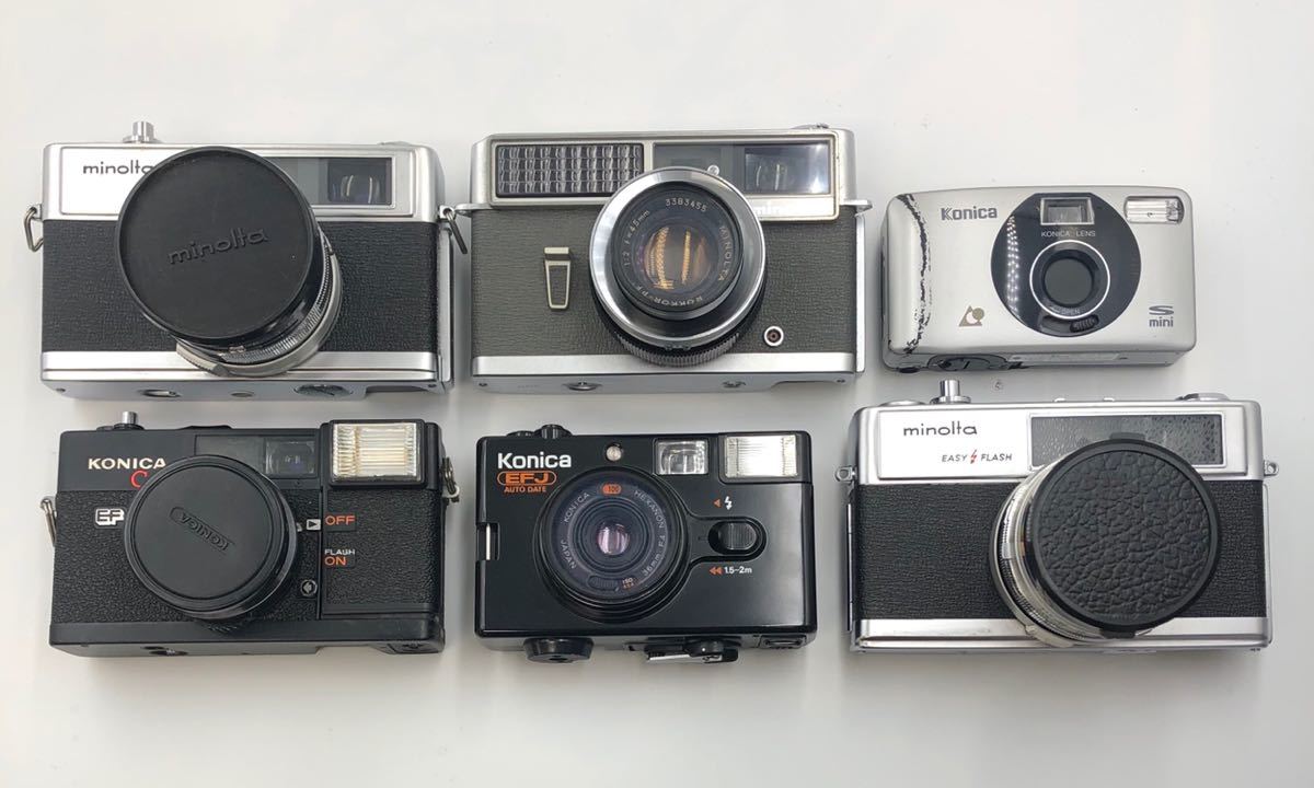 S267 カメラ MINOLTA HI-MATIC HI-MATIC7S HI-MATIC9 Konica c35 Konica EFJ S mini(ミノルタ)｜売買されたオークション情報 ...
