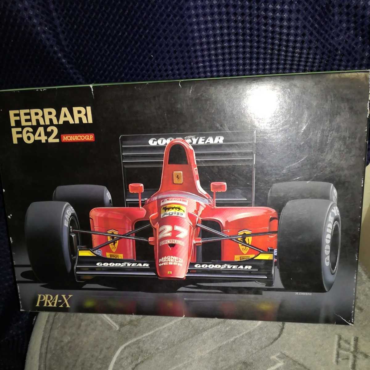 絶版 プラモデル ロッソ 1/24 フェラーリ F642 モナコGP ROSSO Ferrari レア 未組み立て 箱傷み有り 国内正規品 ...