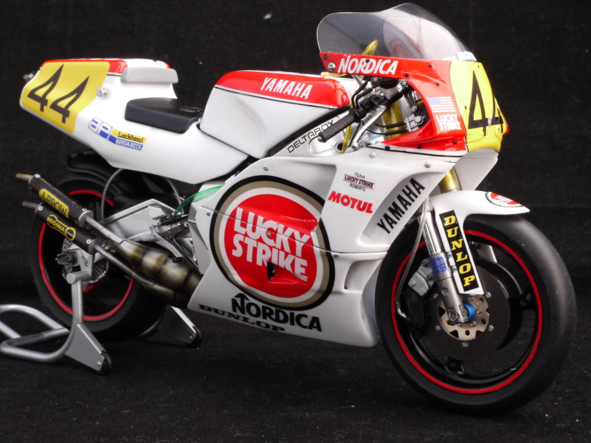 ハセガワ 1/12 YAMAHA YZR 500 バリバリ伝説 ラルフアンダーソン 完成品(完成品)｜売買されたオークション情報、yahooの商品情報をアーカイブ公開 - オークファン ...