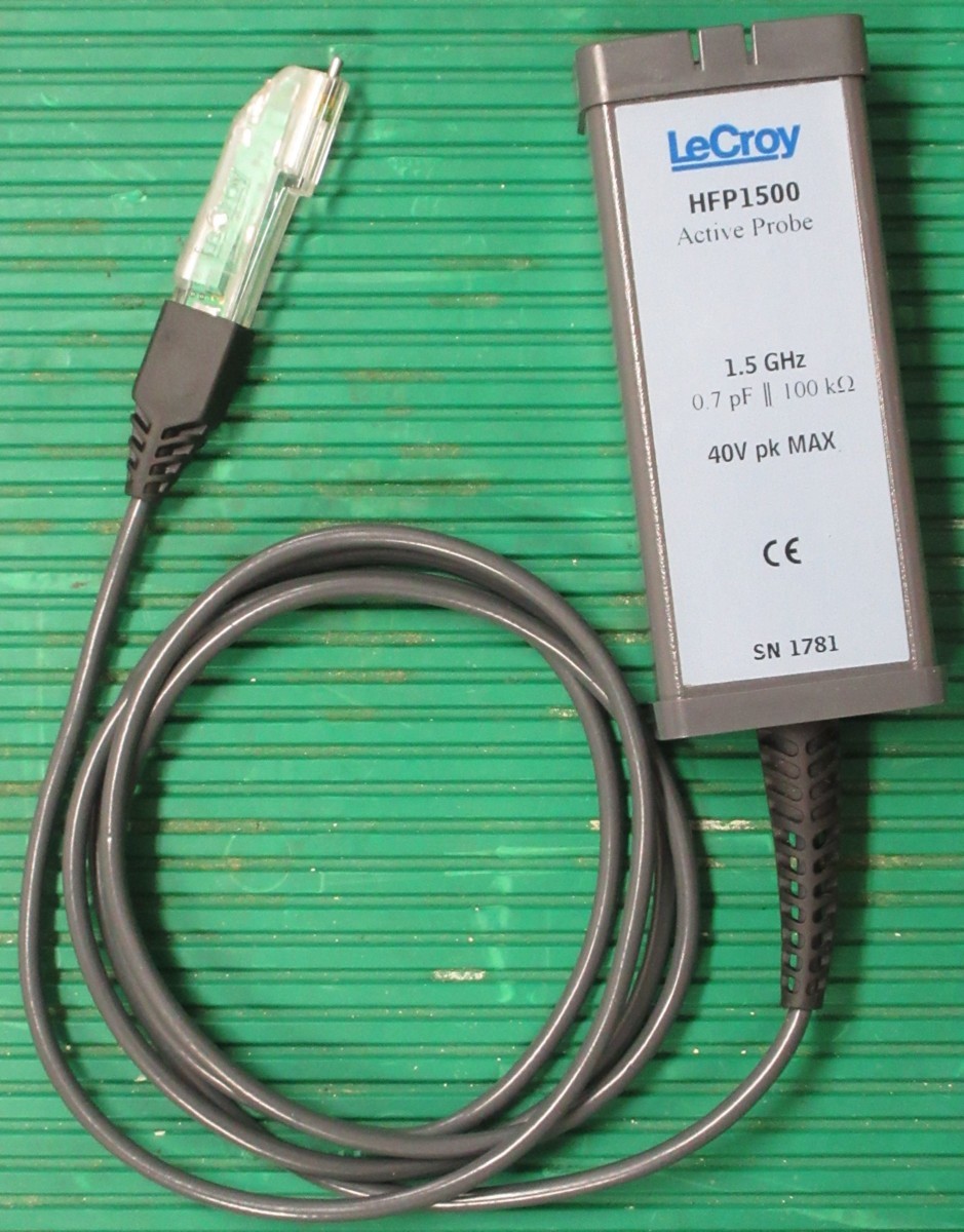 LeCroy/レクロイ HFP1500 Active Probe 1.5GHz 0.7pF 100kΩ 未検査品(その他)｜売買された ...