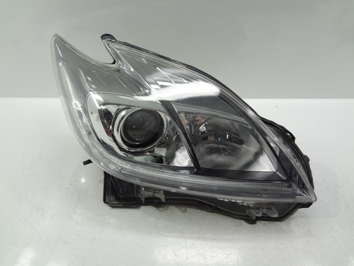 191824-L148 プリウス ZVW30 後期 ヘッドライト 右 右側 運転席 コイト 47-52 キセノン HID ユニット 打刻 モ ...