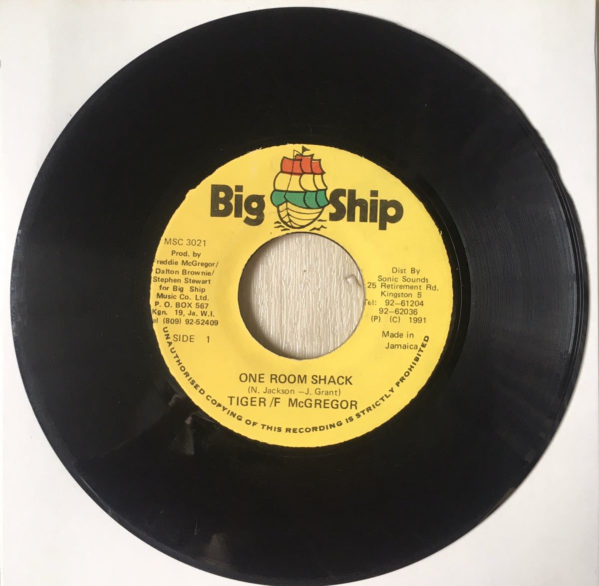 Tiger & Freddie Mcgregor - One Room Shack / Reggae Dancehall Foundation ...