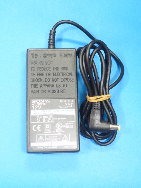 Sony MPA-AC1 カメラ 12V 3A 36W ACアダプタ EVI BRC SRGシリーズ(キヤノン)｜売買されたオークション情報 ...
