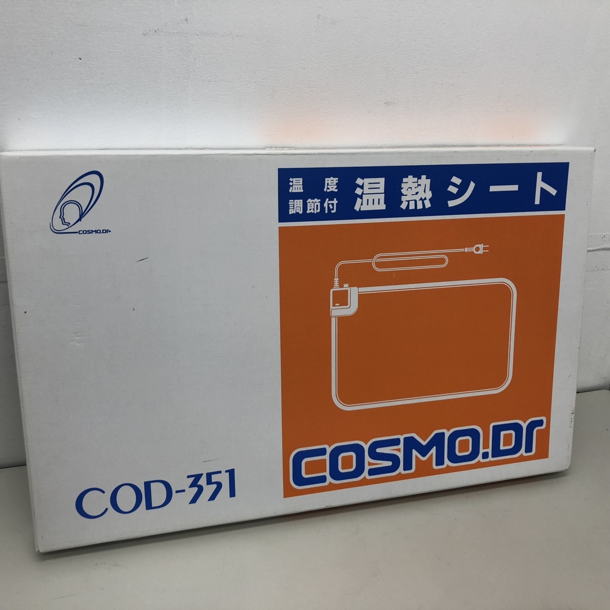 コスモヘルス COSMO.Dr コスモドクター COD-351 温度調節付 温熱シート 健康器具 取扱説明書付 箱有(健康用品、健康器具)｜売買されたオークション情報、yahooの商品情報を ...