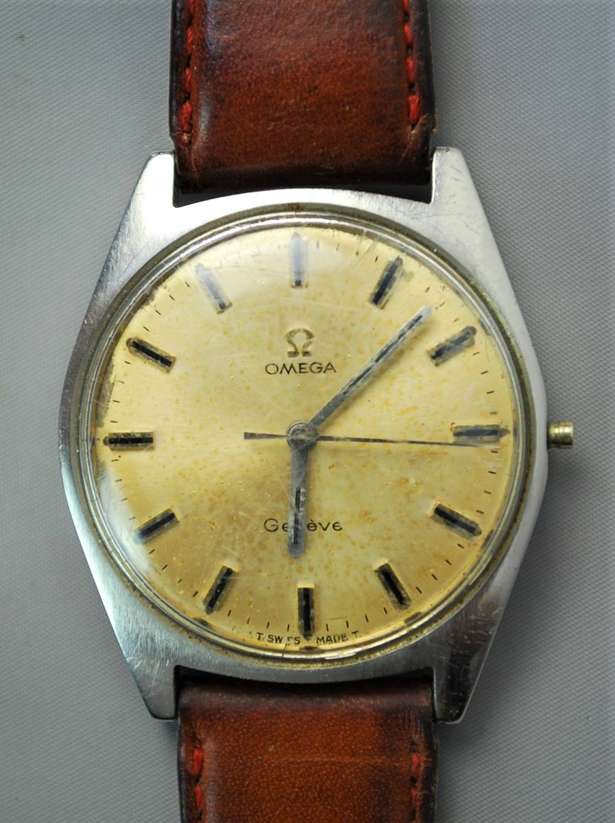 OMEGA オメガ Geneve ジュネーブ 手巻／検索 時代物 当時物 アンティーク レトロ 05069(オメガ)｜売買されたオークション ...