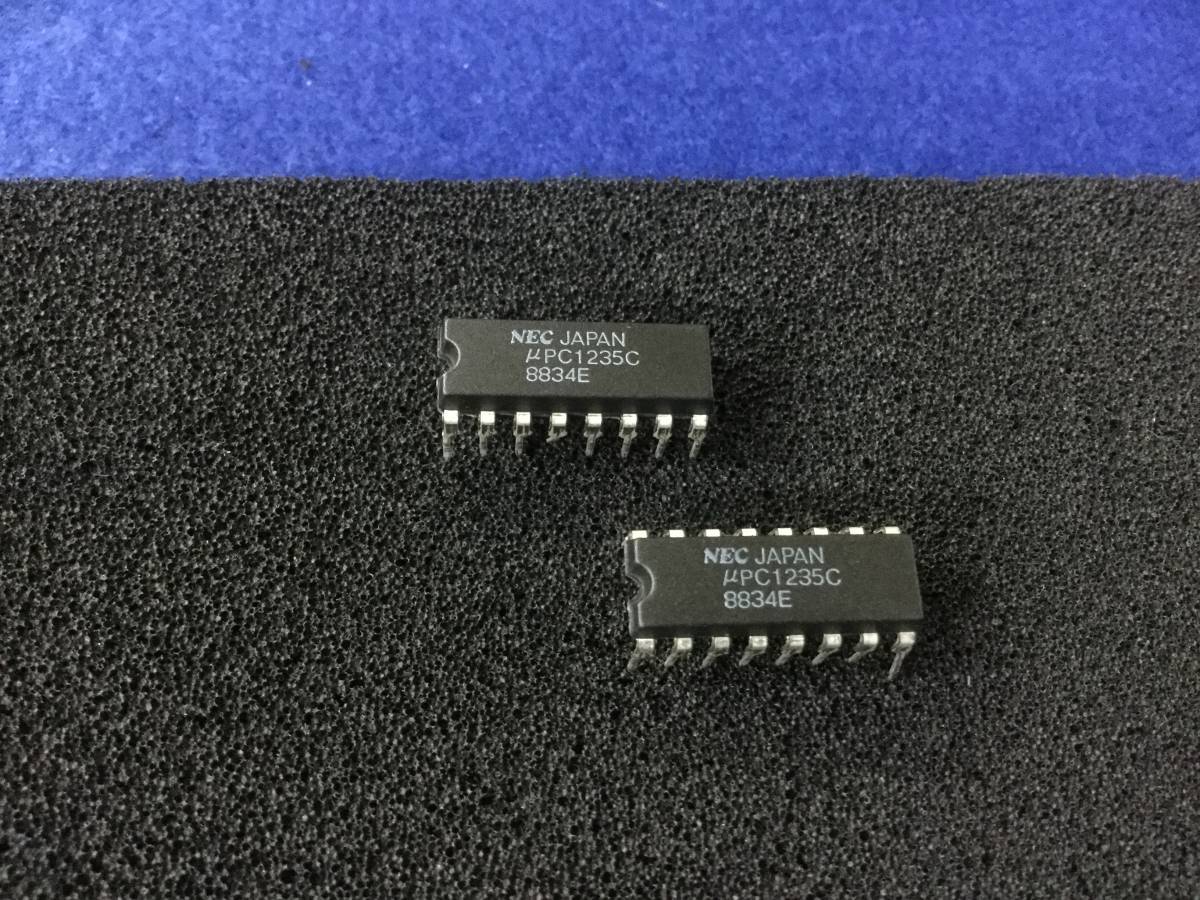 UPC1235C 即送 NECステレオデコーダー IC 101PrK/190579 NEC Stereo Decoder IC 2個セット ...
