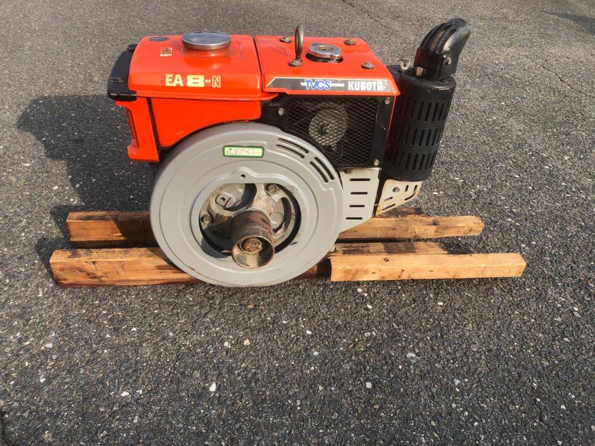 三重県 クボタ 発動機 EA8 EA8-N TVCS ディーゼルエンジン 一発始動(発動機)｜売買されたオークション情報、yahooの商品情報 ...