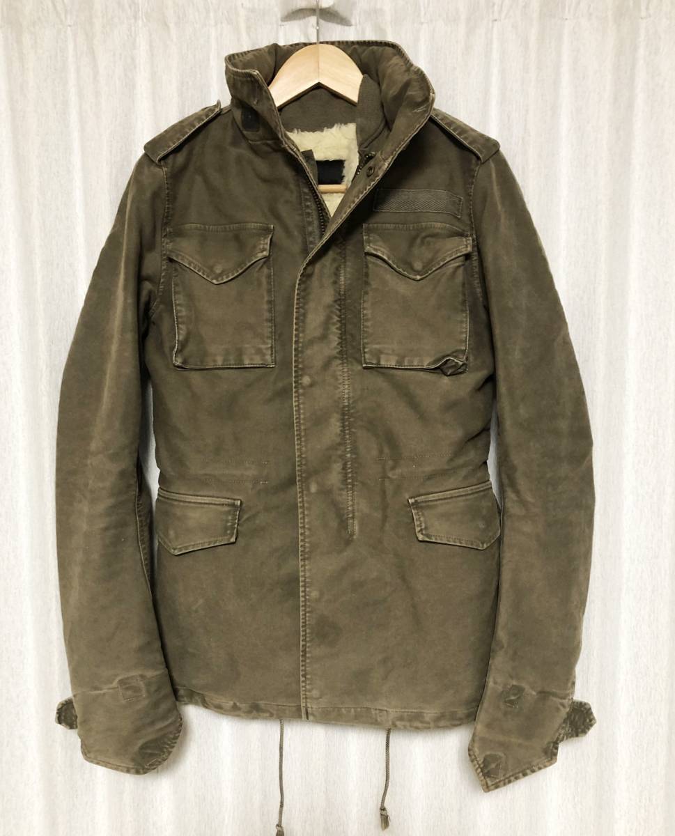 AKM 定価108 000 COLD WEATHER Mボアライナー付 M65 ヴィンテージ加工 ミリタリージャケット M B161 エーケーエム(ジャンパー、ブルゾン)｜売買された ...