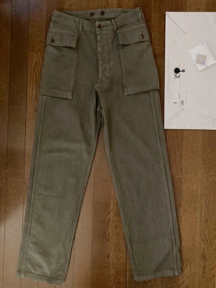 visvim TIOGA CARGOPANTS HERRINGBONE JOURNEYMAN PIN BADGE D17 DRY IRIS ...
