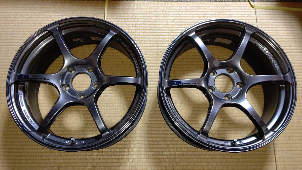 ADVAN RG3 RGⅢ 18インチ 7.5J +48 PCD114.3 5穴(5穴)｜売買されたオークション情報、yahooの商品情報を ...