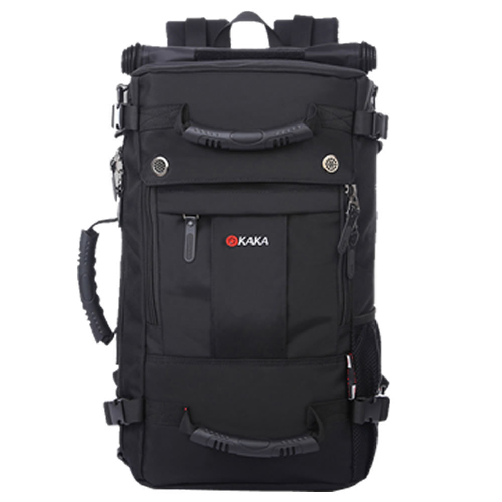 KAKA 2050 ブラック ビジネスリュック バックパック アウトドア 大容量 登山 3WAY バッグ リュックサック 多機能 40L ...