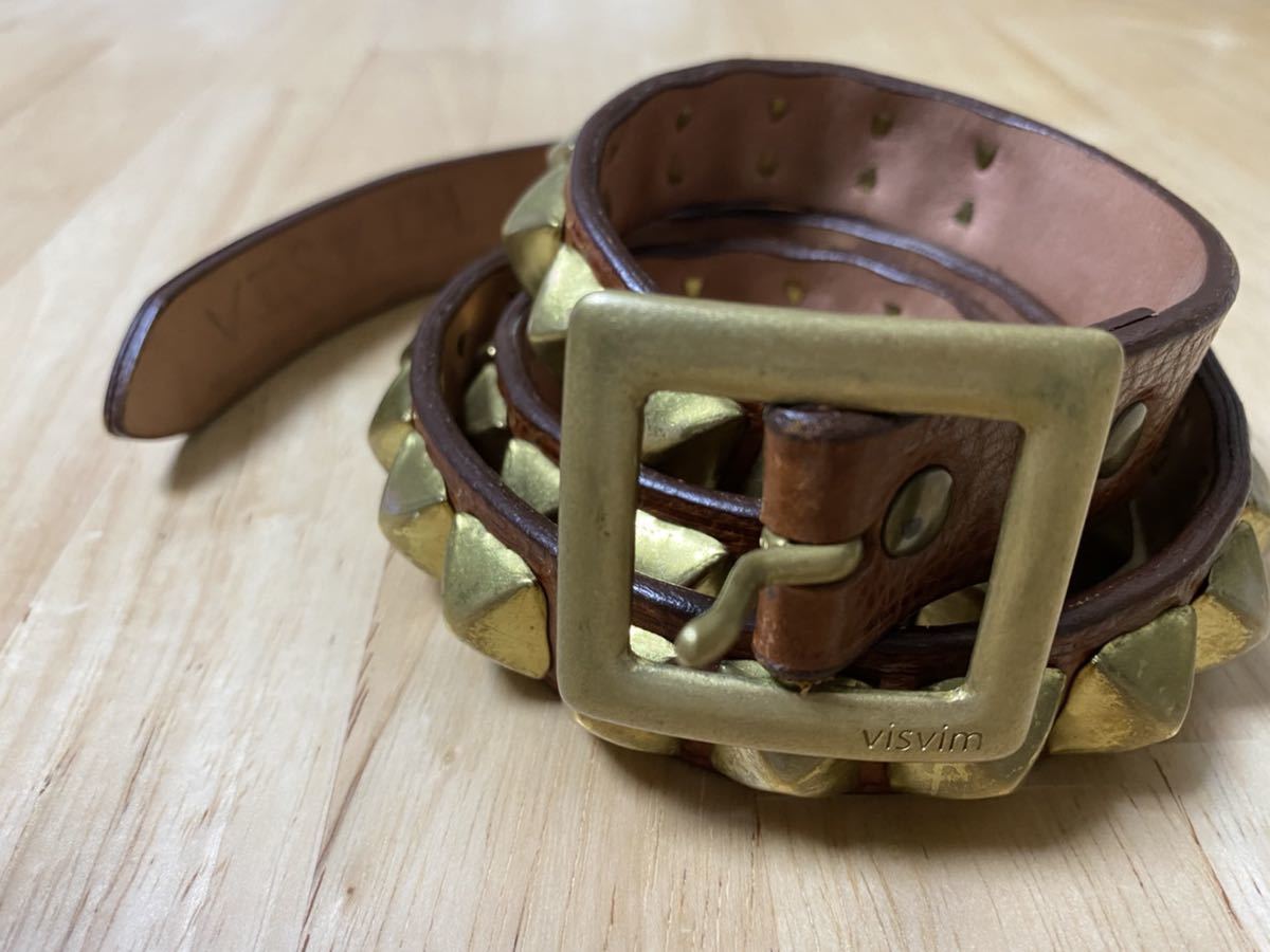 VISVIM DIAMOND PYTHON BELT スタッズ ベルト 36 パイソンict grizzly journeyman bandana Kofu(その他)｜売買されたオークション ...