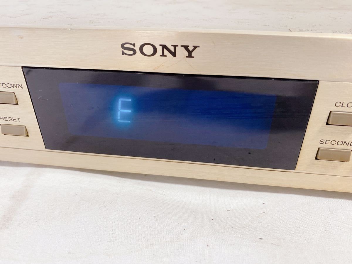 CH290 1円 SONY ソニー PROGRAM TIMER プログラムタイマー PT-27 現状品 E エラーコードが出るためジャンク(オーディオ機器)｜売買されたオークション情報 ...
