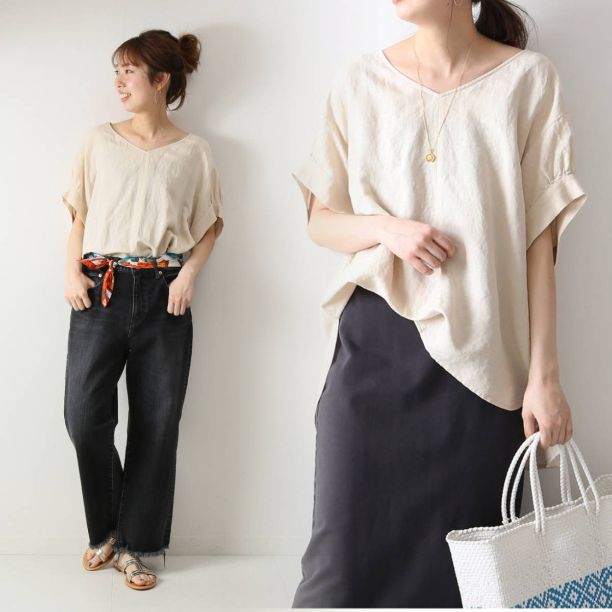 紙タグ付き 20SS 定価1.2万 Spic & Span リネンレーヨンギャザースリーブブラウス/ナチュラ(その他)｜売買されたオークション情報、yahooの商品情報をアーカイブ公開 ...