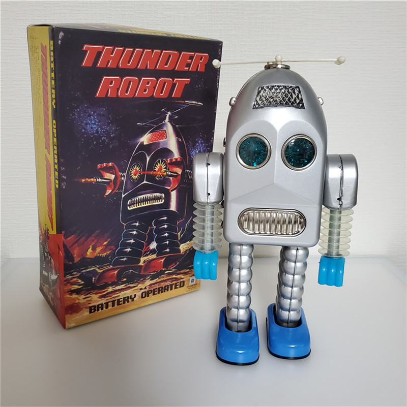 机器人 THUNDER ROBOT ロボット 作品 15×19×8 CM(ロボット)｜売買されたオークション情報、yahooの商品情報を ...
