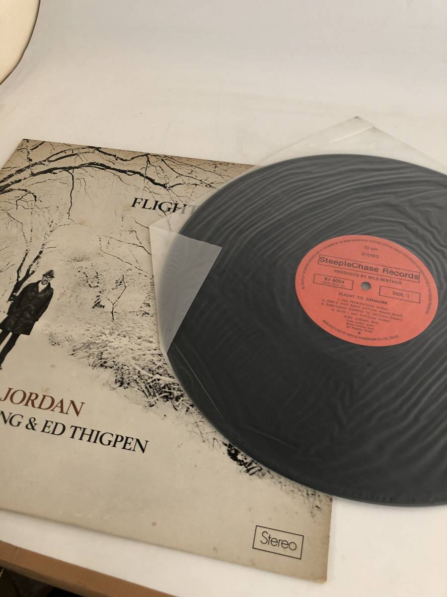 2312 LP DUKE JORDAN : MADS VINDING & ED THIGPEN / FLITE TO DENMARK(ジャズ ...