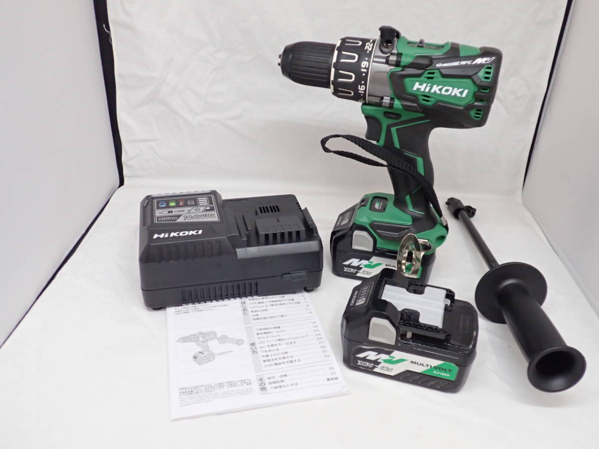 HITACHI 日立工機 コードレスドライバドリル DS36DA 充電式 36V HIKOKI ハイコーキ 電動工具 本体充電器バッテリ1個 ...